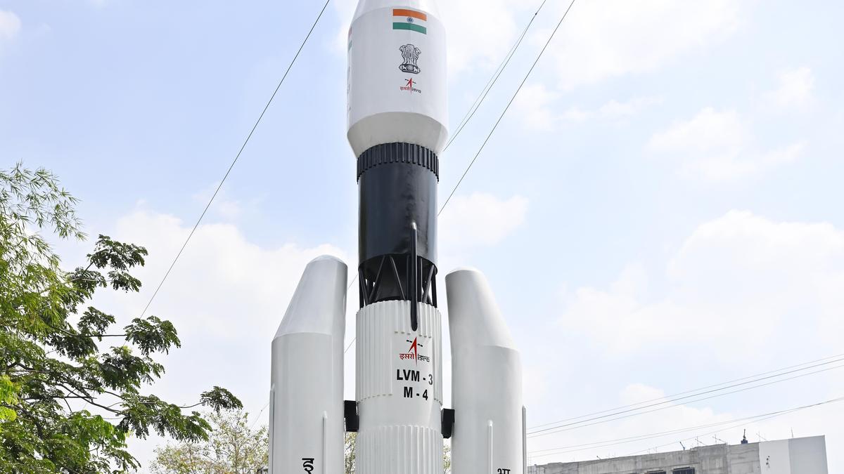 Chandrayaan–PSLV model unveiled at Gandhipuram junction in Coimbatore ...