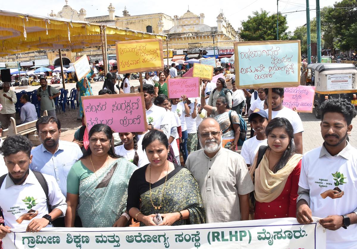 Slew of events mark World Environment Day in Mysuru region - The Hindu