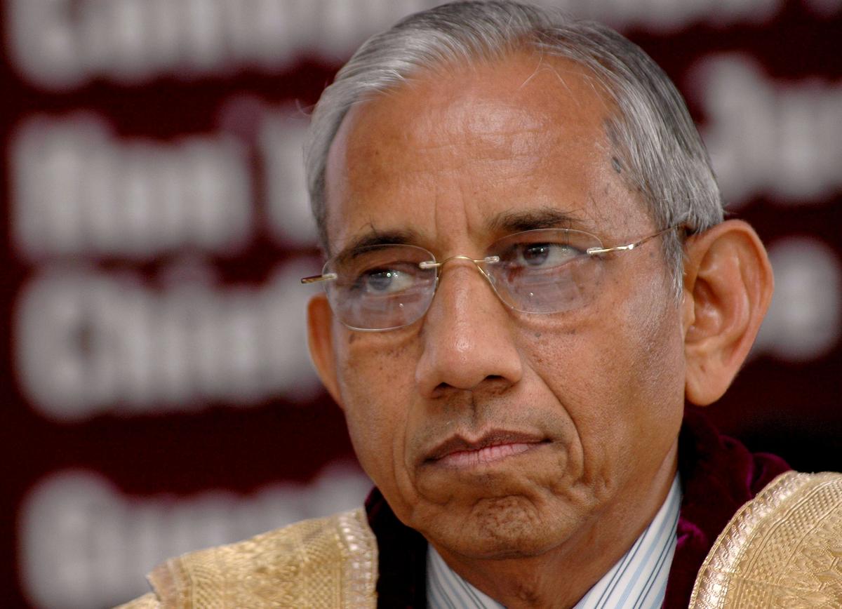 Former Chief Justice of India R.C. Lahoti dies at 81 - The Hindu