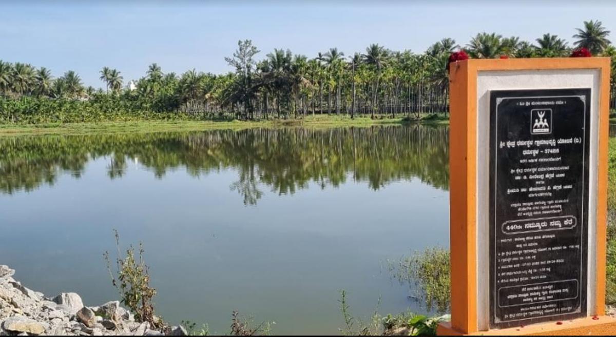 SKDRDP ensures rejuvenation of 116 tanks across State in 100 days - The ...