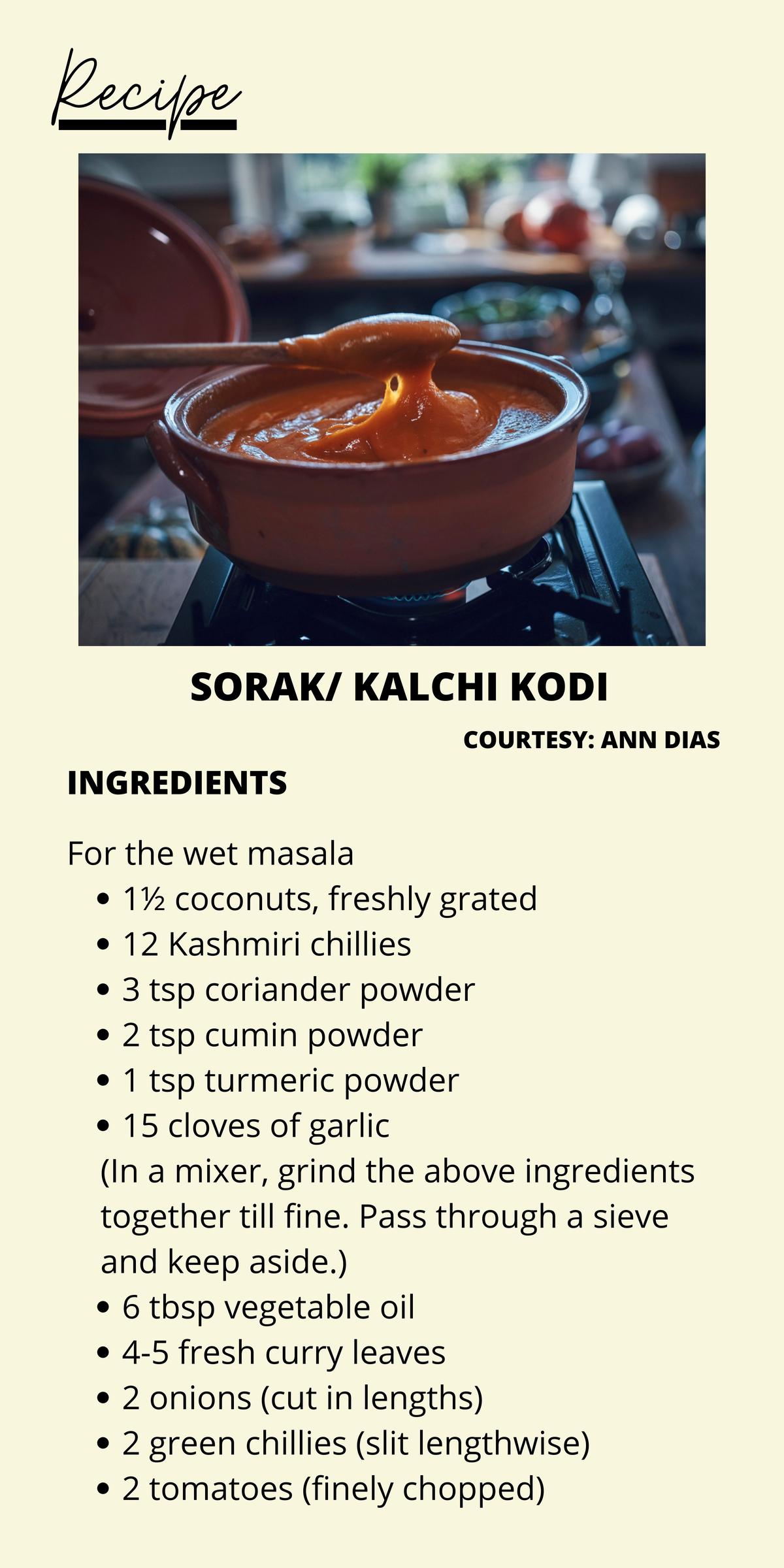 Goa’s monsoon dish of ‘kalchi kodi’ trumps the State’s pork fest of ...