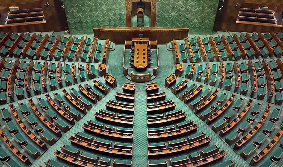 In Frames | First look from inside the New Parliament Building - The Hindu