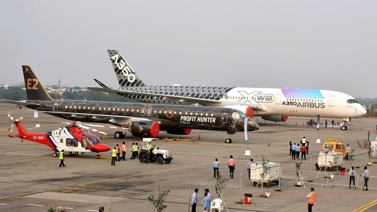 All set for Wings India civil aviation event - The Hindu
