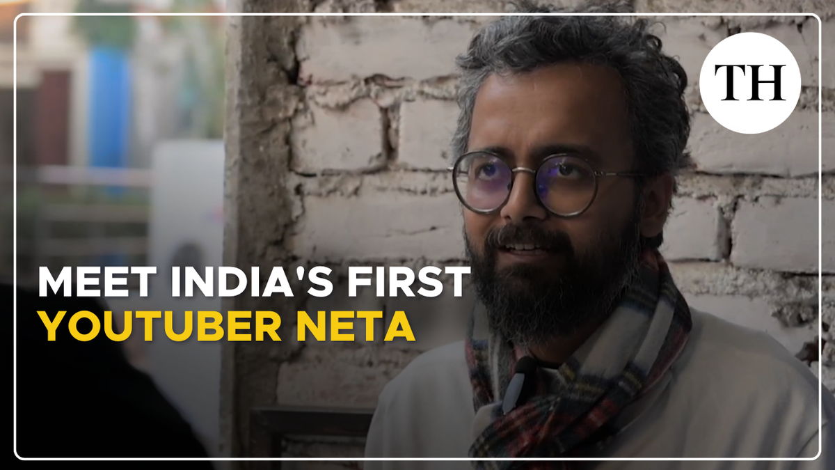 Meet India’s first YouTuber neta - The Hindu