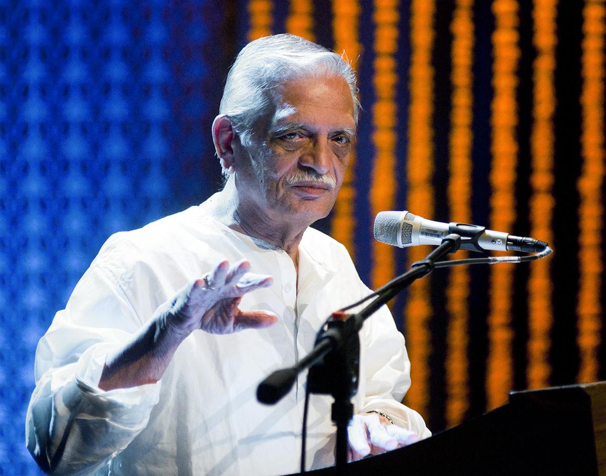 An emotion called Gulzar: ‘Poetry is a living medium’ - The Hindu
