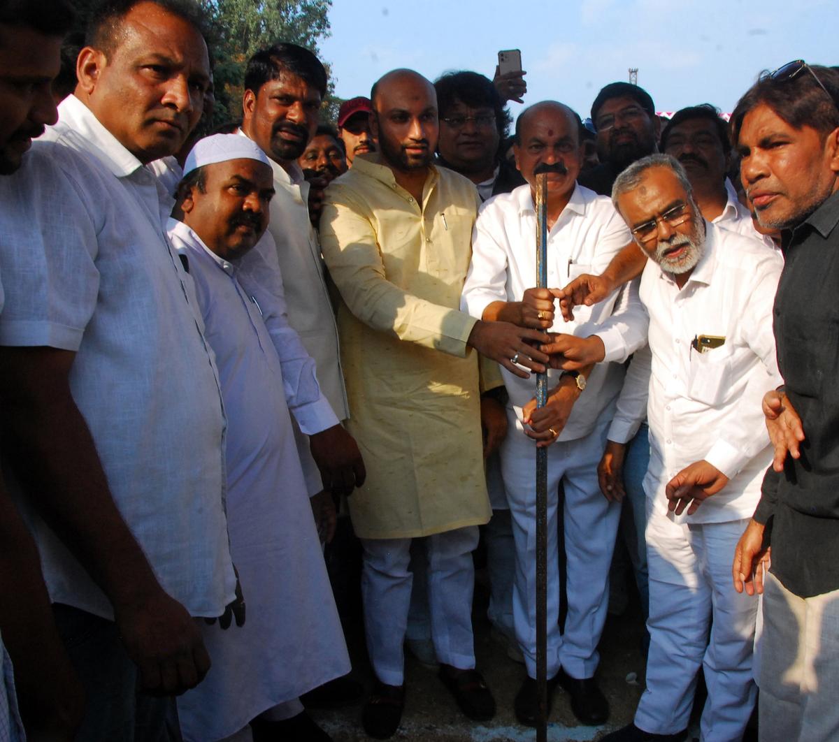 Haj House work starts in Sangareddy - The Hindu