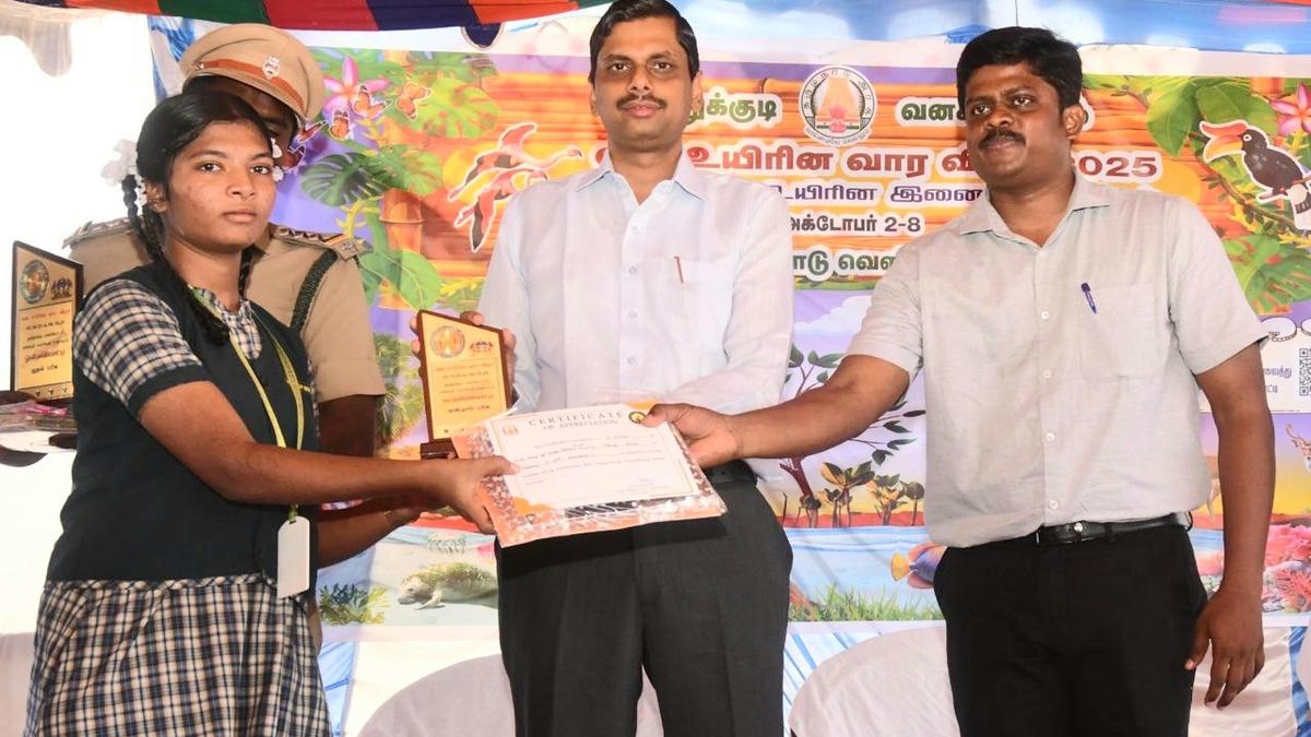 Wildlife Week celebrated at Vallanadu Blackbuck Sanctuary - The Hindu