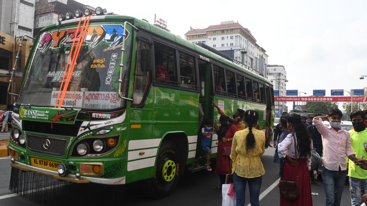 Private bus strike called off in State - The Hindu