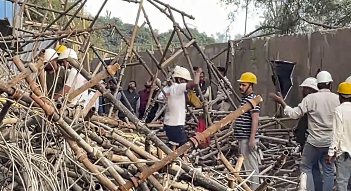 Chhattisgarh under-construction building collapse: Two killed, six ...