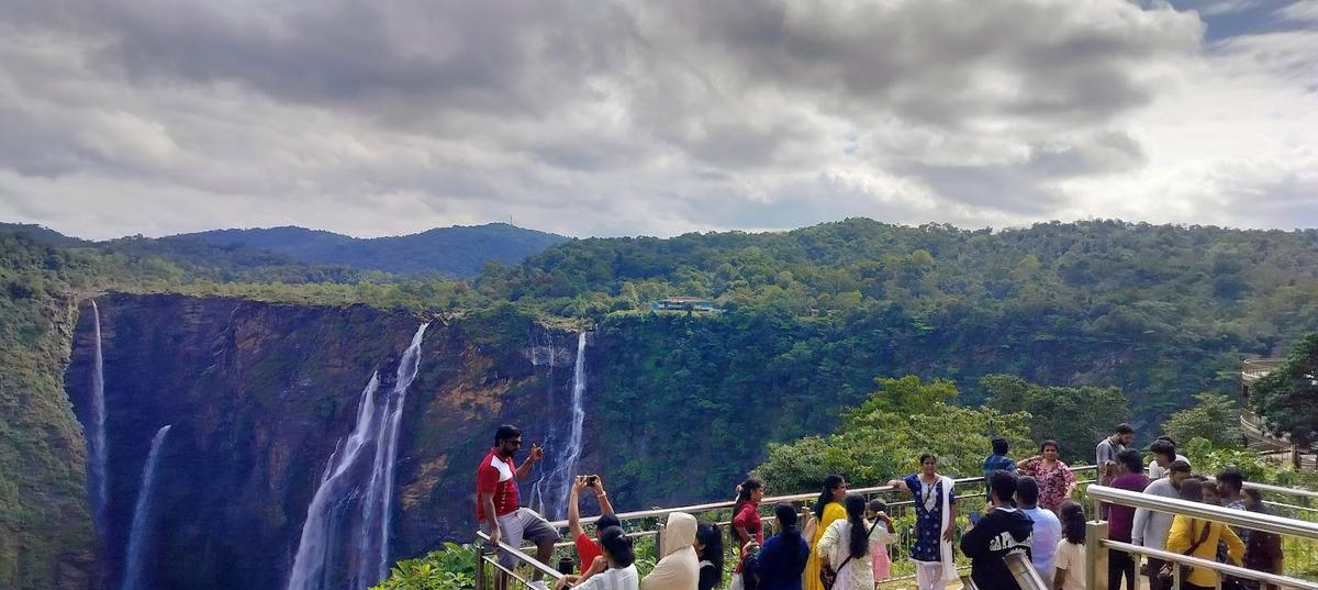 jog falls total steps