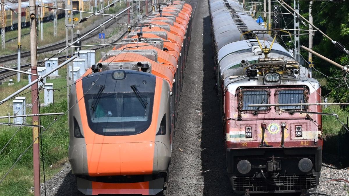 Tirupati-Katpadi railway line to be doubled at ₹1,332 crore - The Hindu