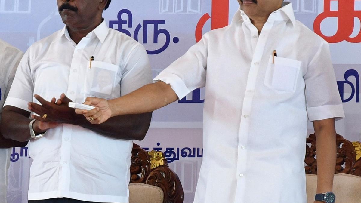 Chief Minister inaugurates new building at Egmore Eye Hospital - The Hindu