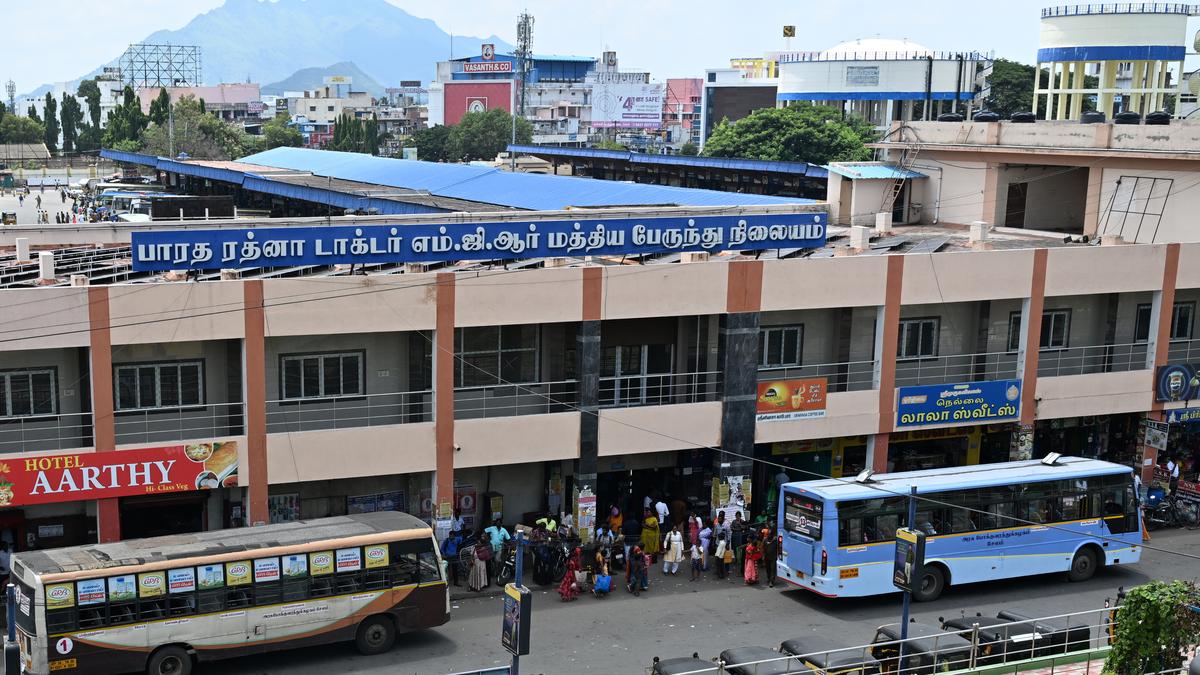 Salem New Bus Stand renovated at a cost of ₹24.80 lakh - The Hindu