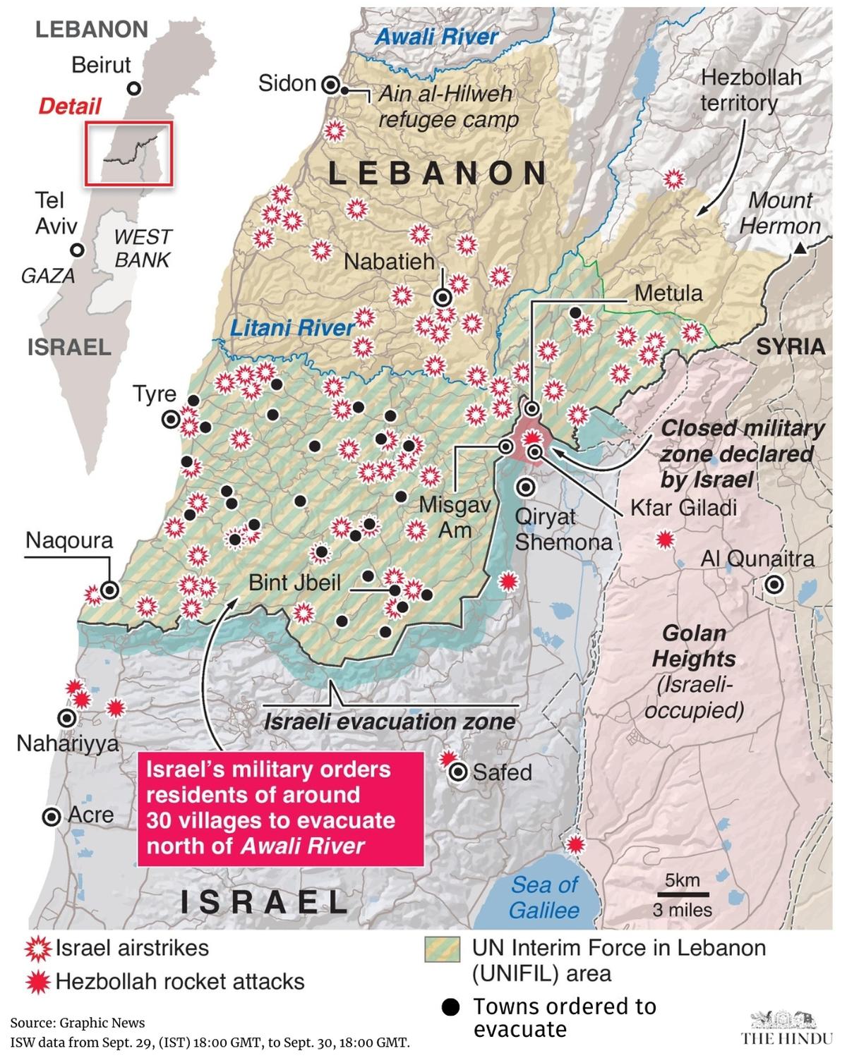Israeli forces have carried out raids in Lebanon for months, military ...