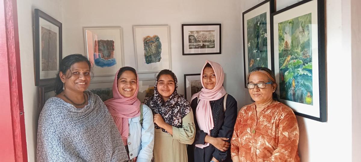 An art nook in Kochi is bringing women artists together - The Hindu