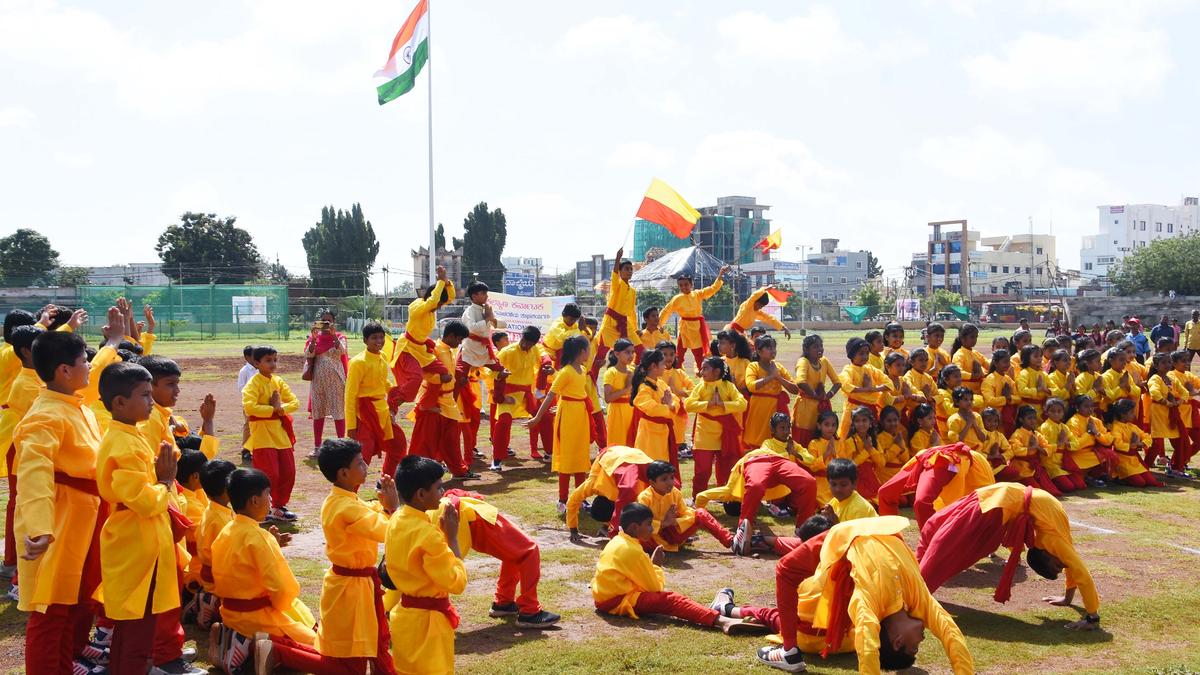 Minister unfurls national flag to mark Kalyana Karnataka Utsav in Bidar ...