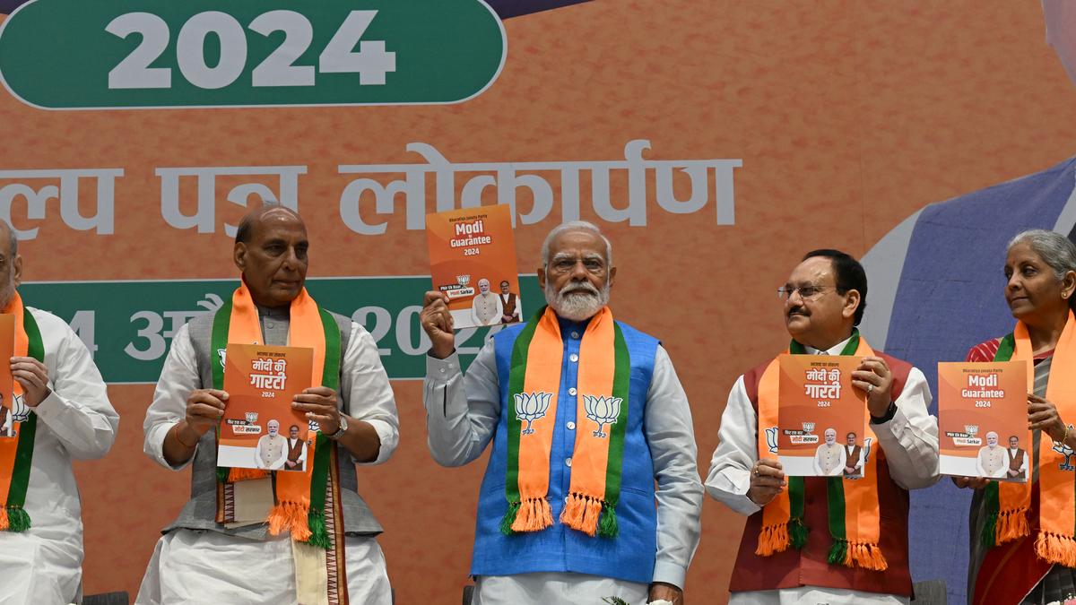BJP’s Lok Sabha poll manifesto highlights: UCC implementation ...