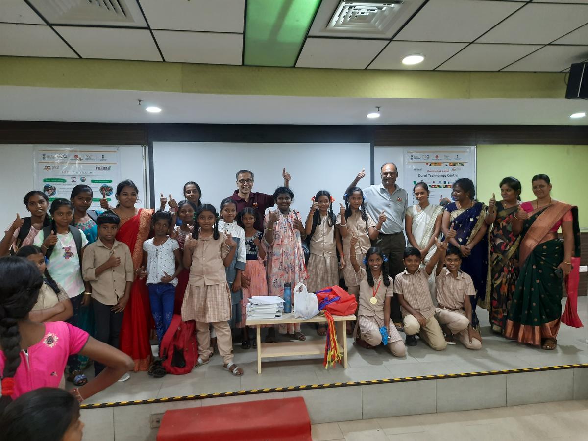 Government school students hold court at IIT-Madras - The Hindu