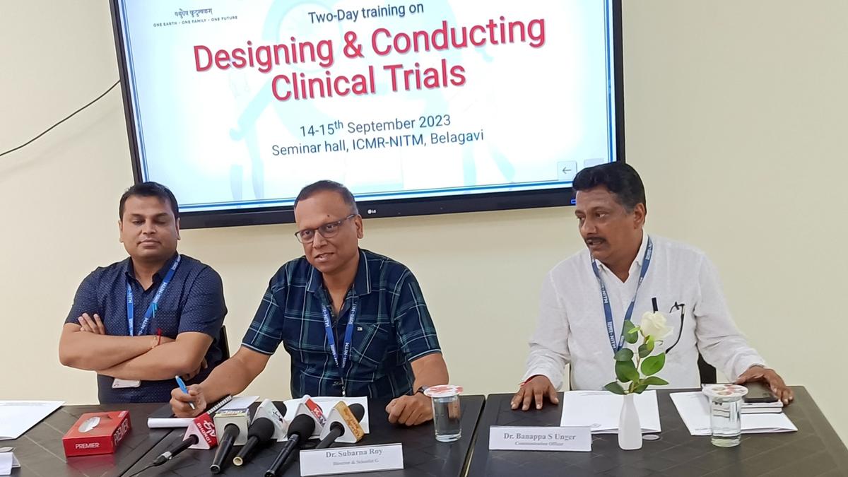 ICMR-NITM training programme on clinical trials in Belagavi from today ...