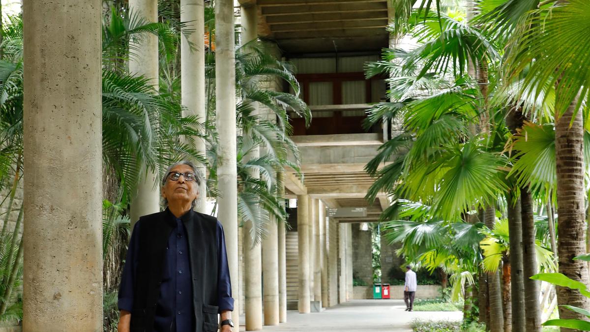 ‘Iconic IIMB campus testament to the genius of B.V. Doshi’ - The Hindu