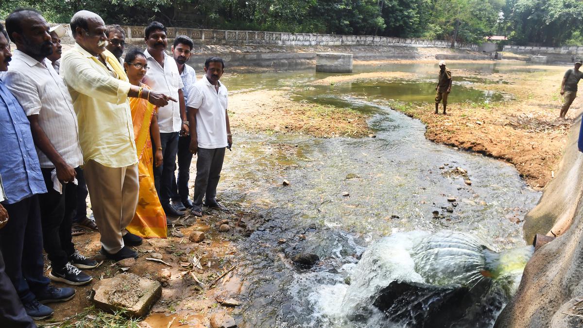 Visakhapatnam: Water released from Mudasarlova reservoir is of very ...