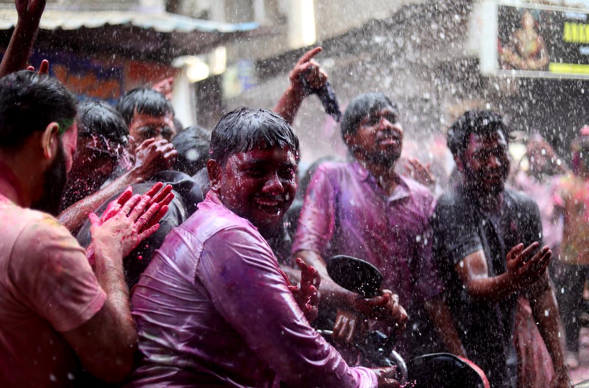 Holi 2024 in pictures | Colourful celebrations underway across the ...