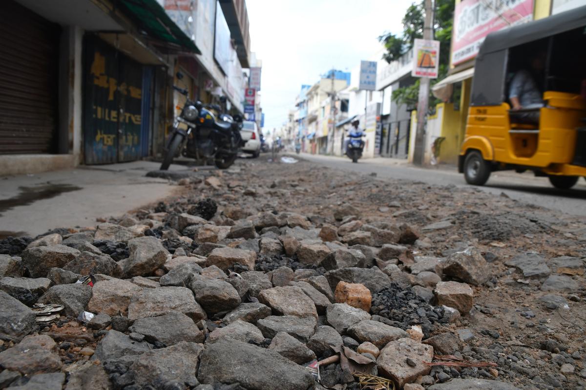 So many contenders from across city for the ‘worst road of Madurai ...