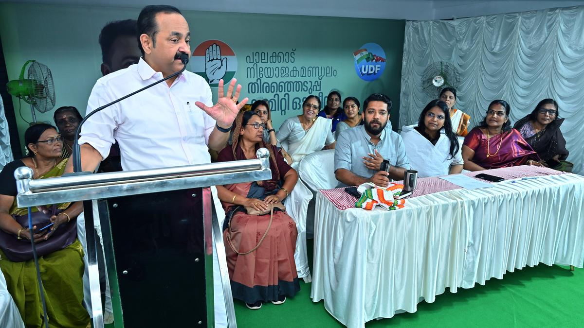 Satheesan slams CM for colluding with Sangh Parivar - The Hindu