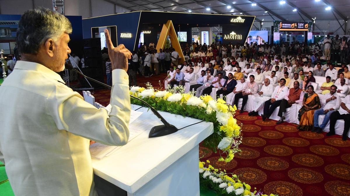 Andhra Pradesh Chief Minister Chandrababu Naidu vows to rebuild State, revitalise real estate ...