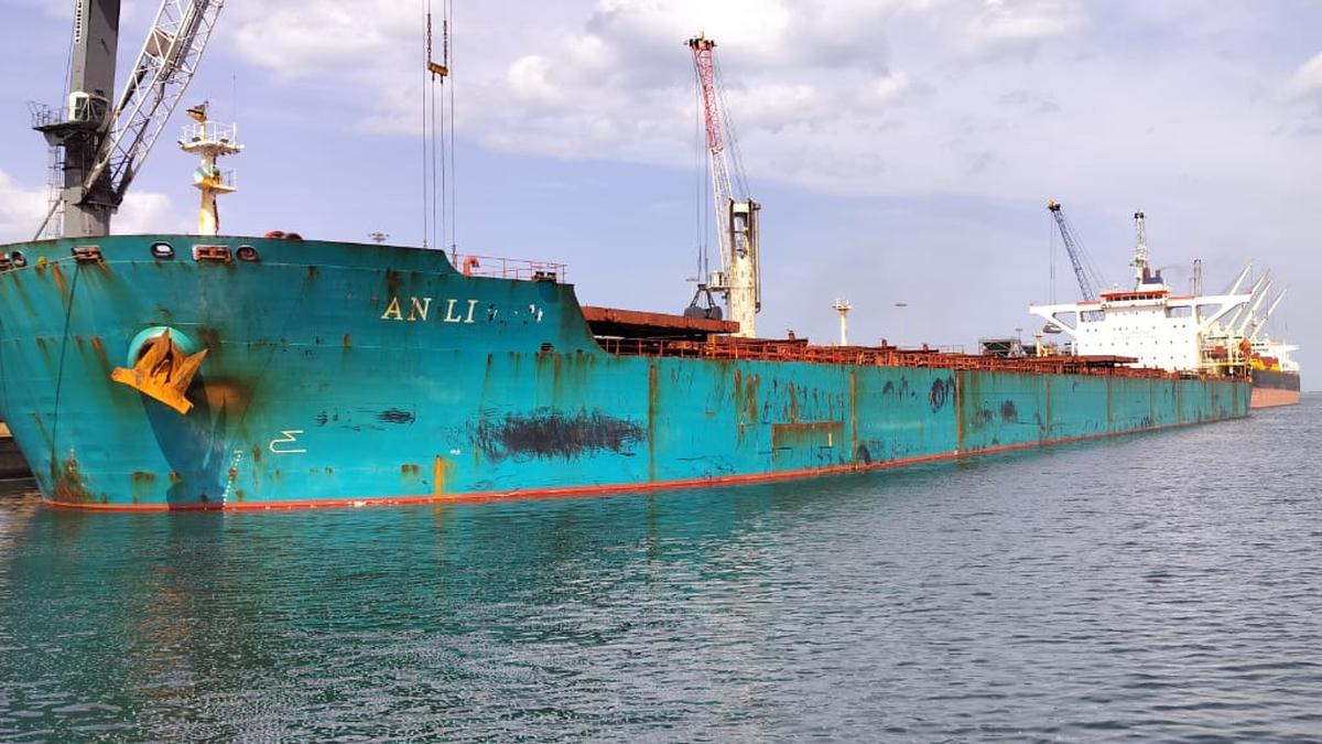 Cape size vessel with 1.5 lakh metric tonnes of coal arrives at ...