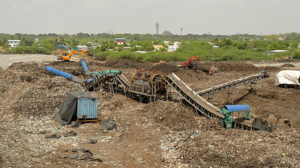 Phase-II of biomining project likely to be delayed - The Hindu