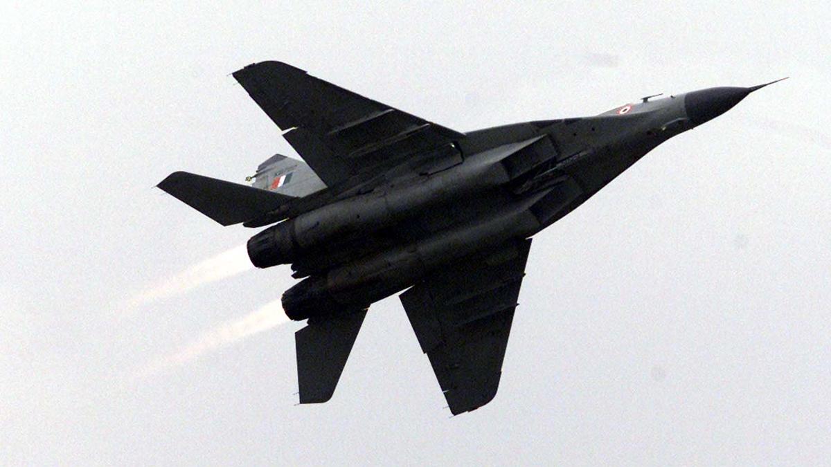MiG-29 fighter jet crashed near Barmer in Rajasthan - The Hindu