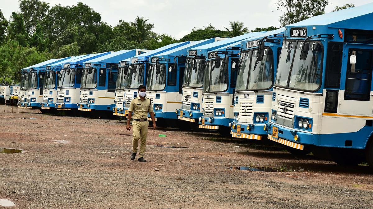 APSRTC management upbeat over improved revenues, but employees ...