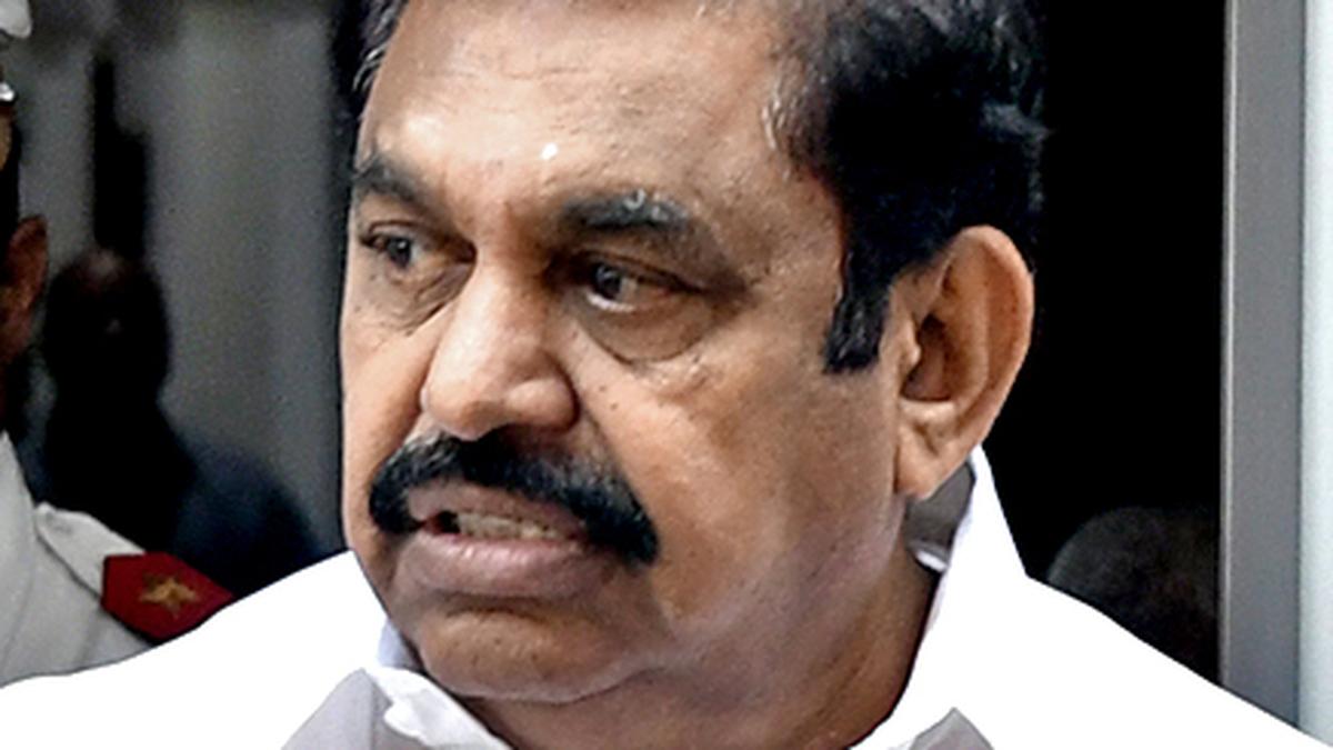 Palaniswami criticises move to shift Tambaram Police Commissioner’s ...