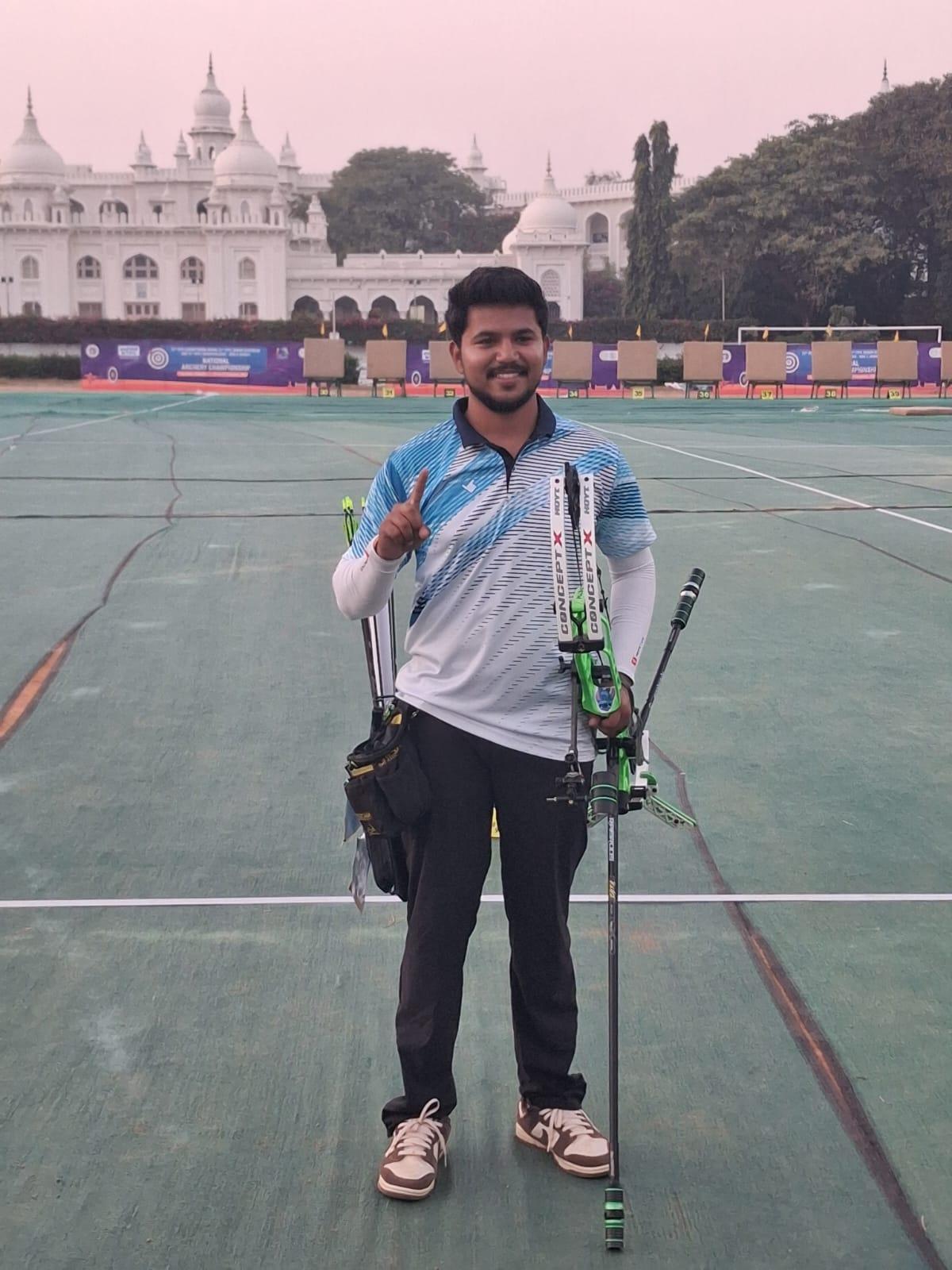 Senior National Archery Championship| Ojas and Aditi bag compound gold ...