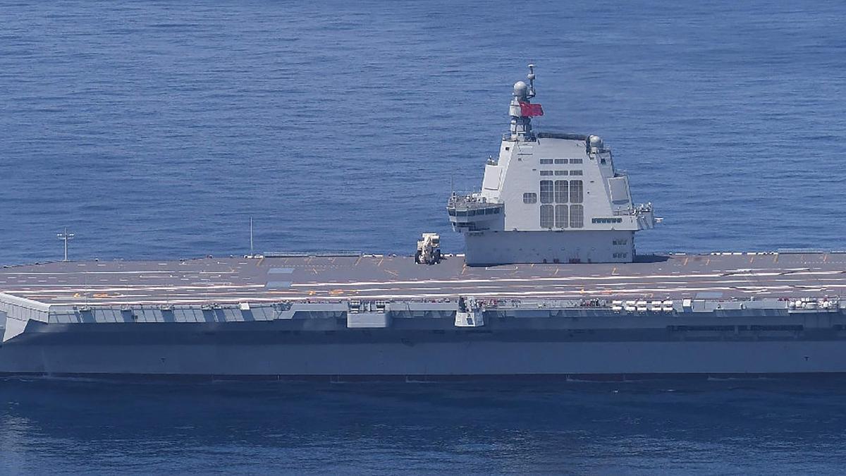China’s newest aircraft carrier sails through Taiwan Strait for the ...