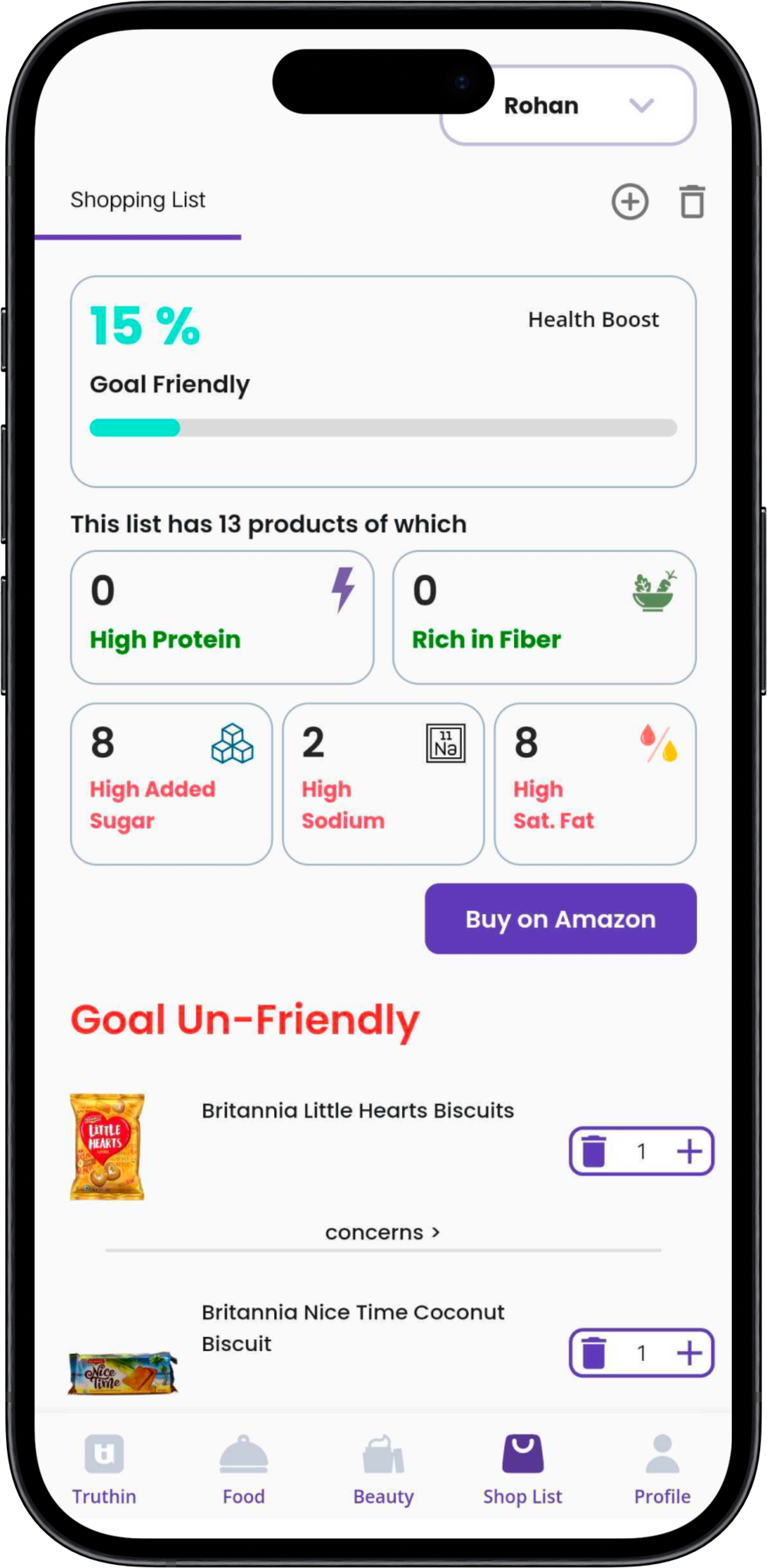 Scan for the truth about packaged foods with TruthIn - The Hindu