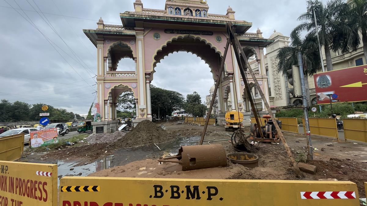 RR Nagar Junction flyover project-related work begins, commuters worry ...