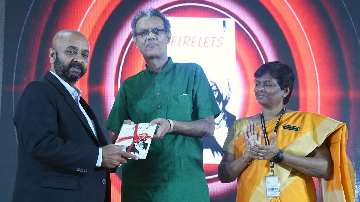 Book on translated poems of Bharathi launched - The Hindu