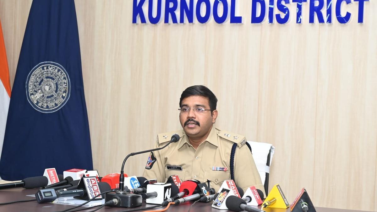 Visible policing helped bring down crime rate: Kurnool SP Krishnakanth ...