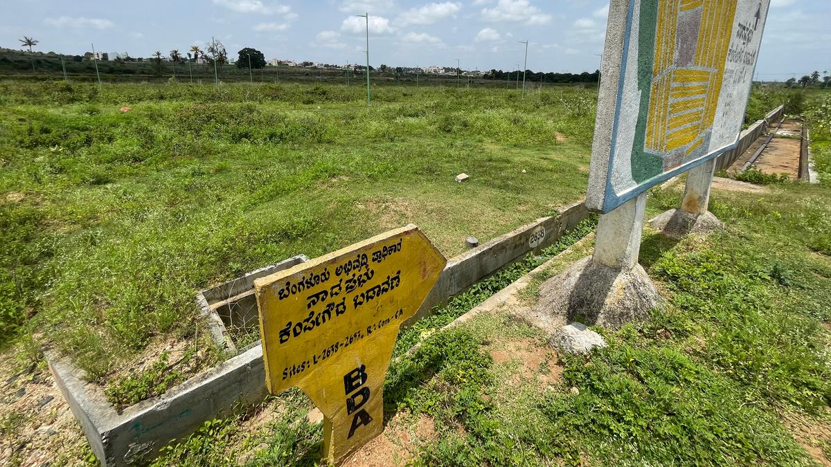 Acquisition of 892 acres at Nadaprabhu Kempegowda Layout in Bengaluru ...