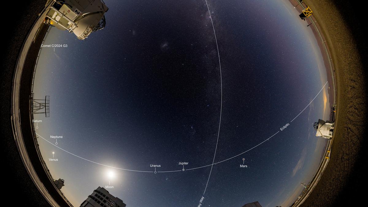 Triple conjunction of Venus, Saturn and Moon on April 25 - The Hindu