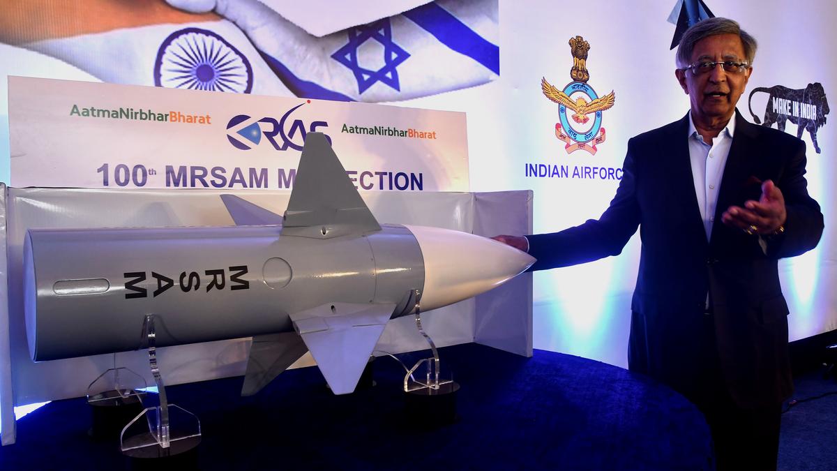 100th surface-to-air missile kit delivered to IAF - The Hindu