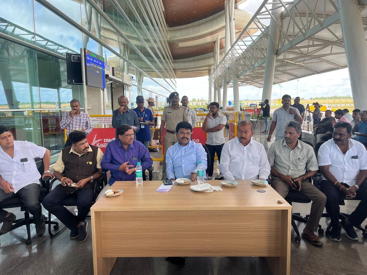 Shivamogga airport gets ready to welcome first flight - The Hindu