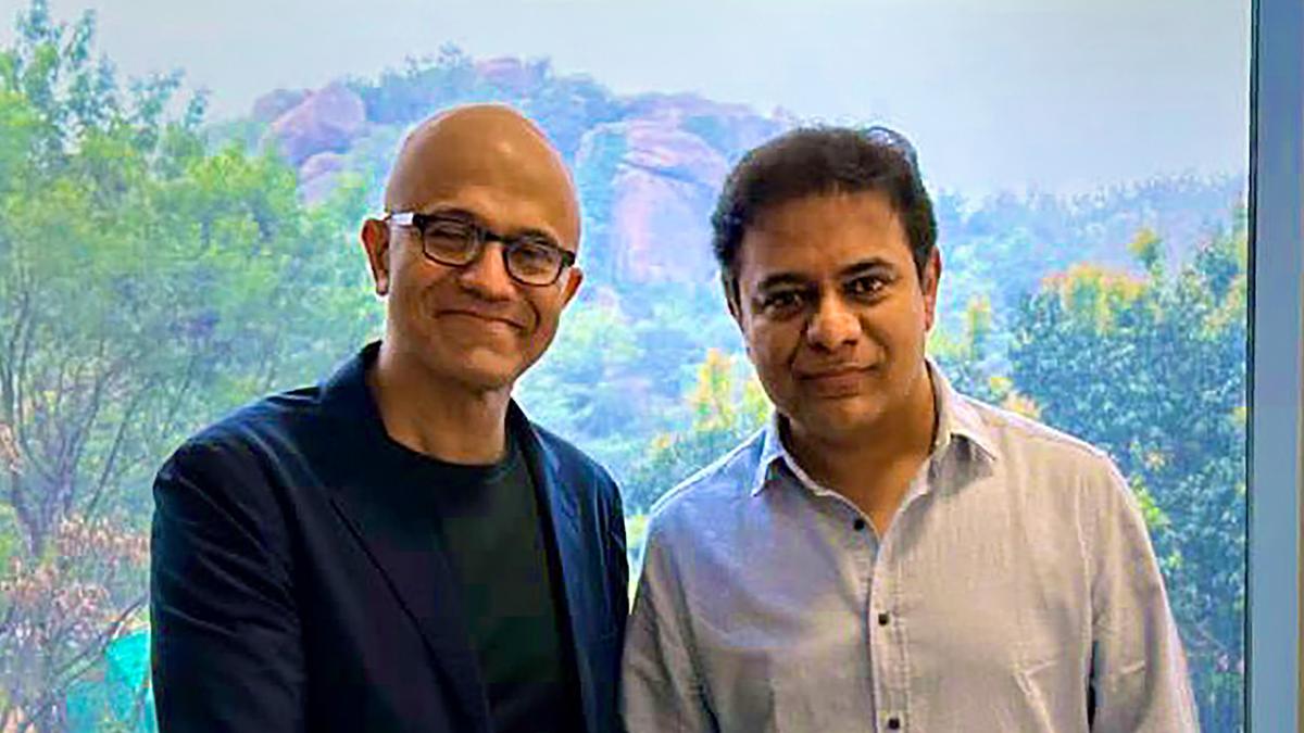 Microsoft CEO wraps up India visit with Hyderabad campus townhall - The ...