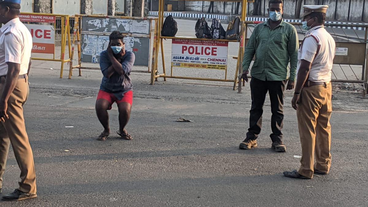 Coronavirus | Sit-ups, squats, murga punishment, police try new ways to ...