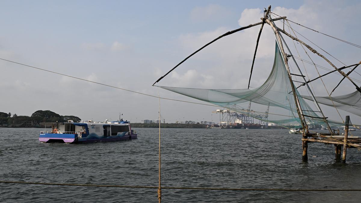 Water Metro achieves milestone, ferries 20 lakh commuters - The Hindu