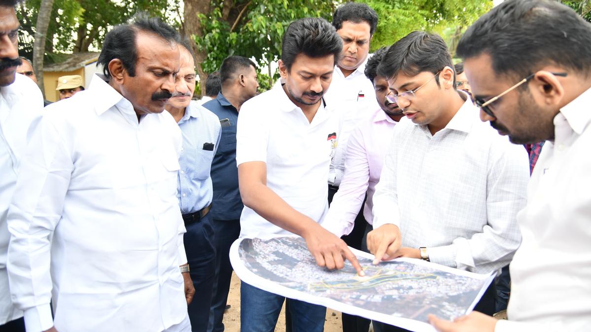 Minister inspects one of the sites identified for cricket stadium in ...