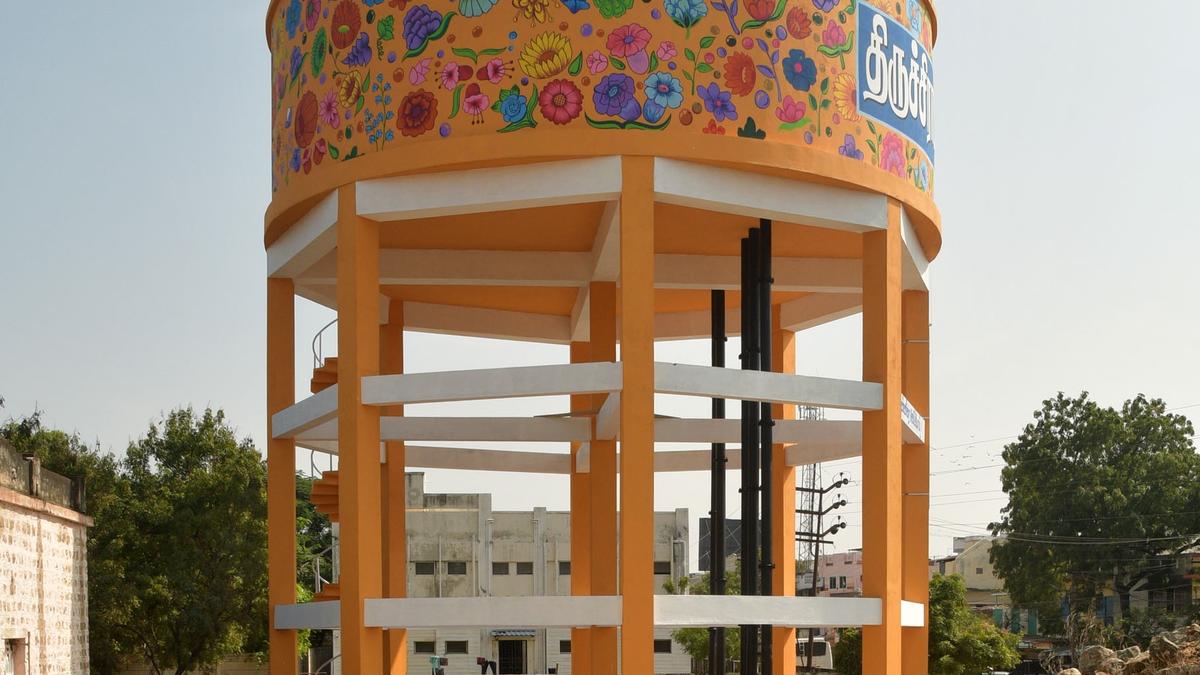 Exclusive overhead tank built to overcome short supply of water in ...