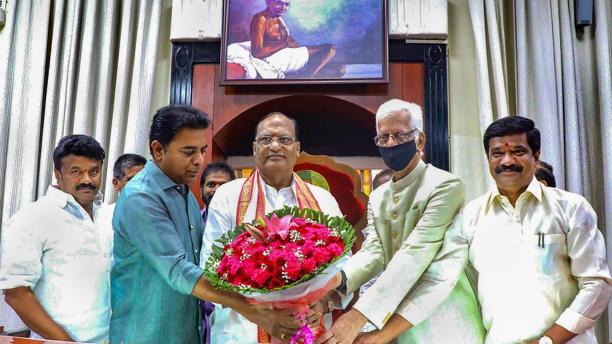 Gutha re-elected Legislative Council chairman - The Hindu